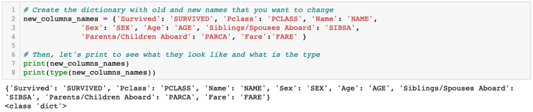 Data Processing with Pandas Dataframe