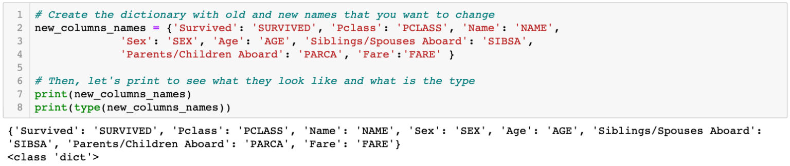Data Processing with Pandas Dataframe