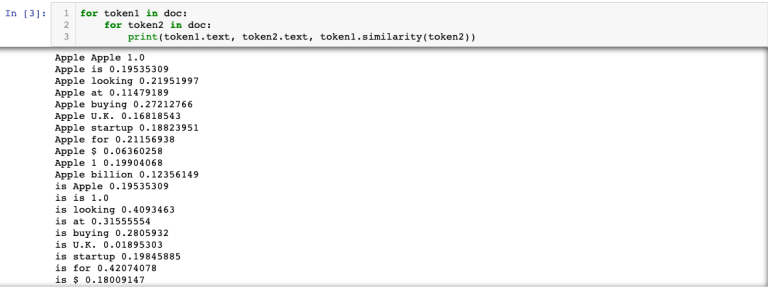 Word Embeddings in Python with Spacy and Gensim
