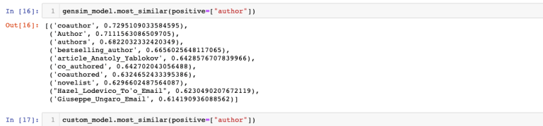 Word Embeddings In Python With Spacy And Gensim